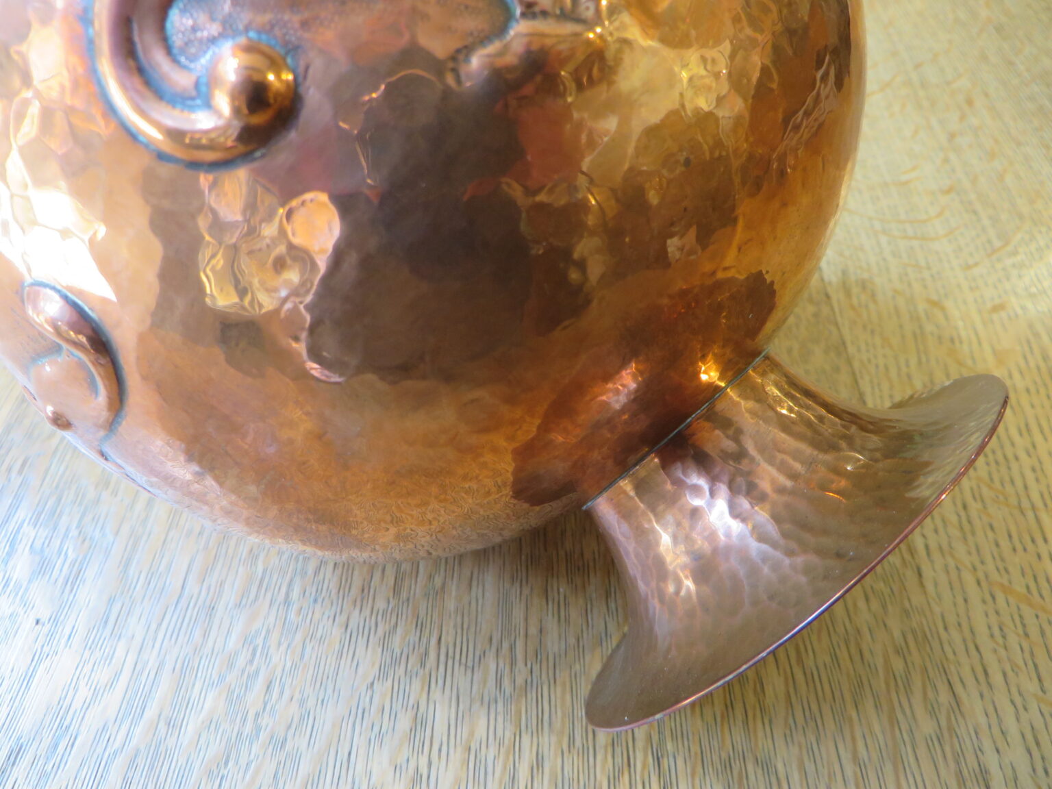 Newlyn Copper Rose Bowl - Arts & Crafts Antiques