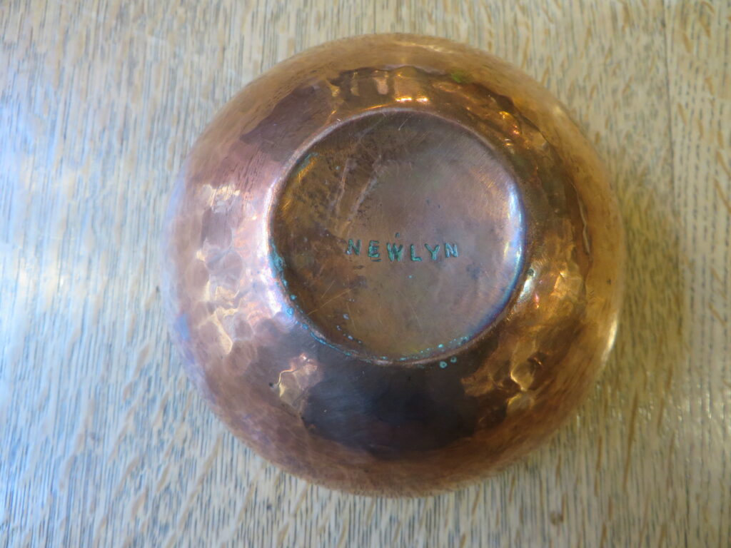 Newlyn Copper Posy Bowl - Arts & Crafts Antiques