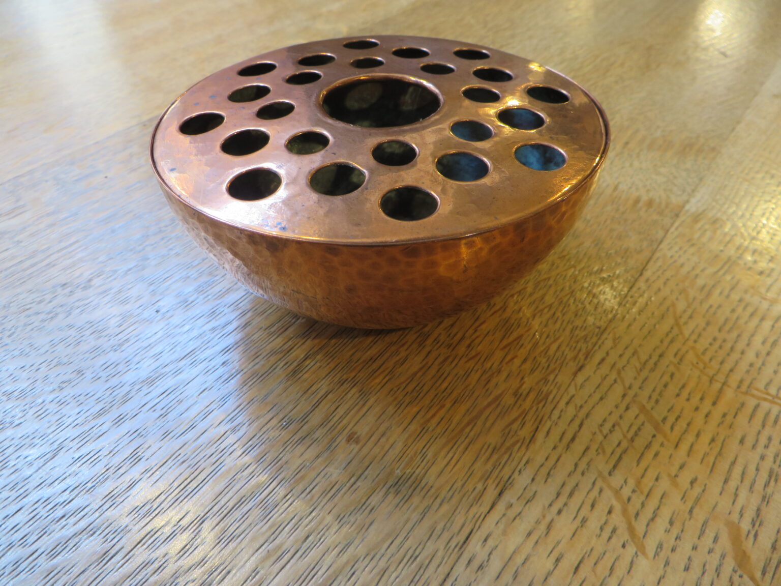 Newlyn Copper Posy Bowl - Arts & Crafts Antiques